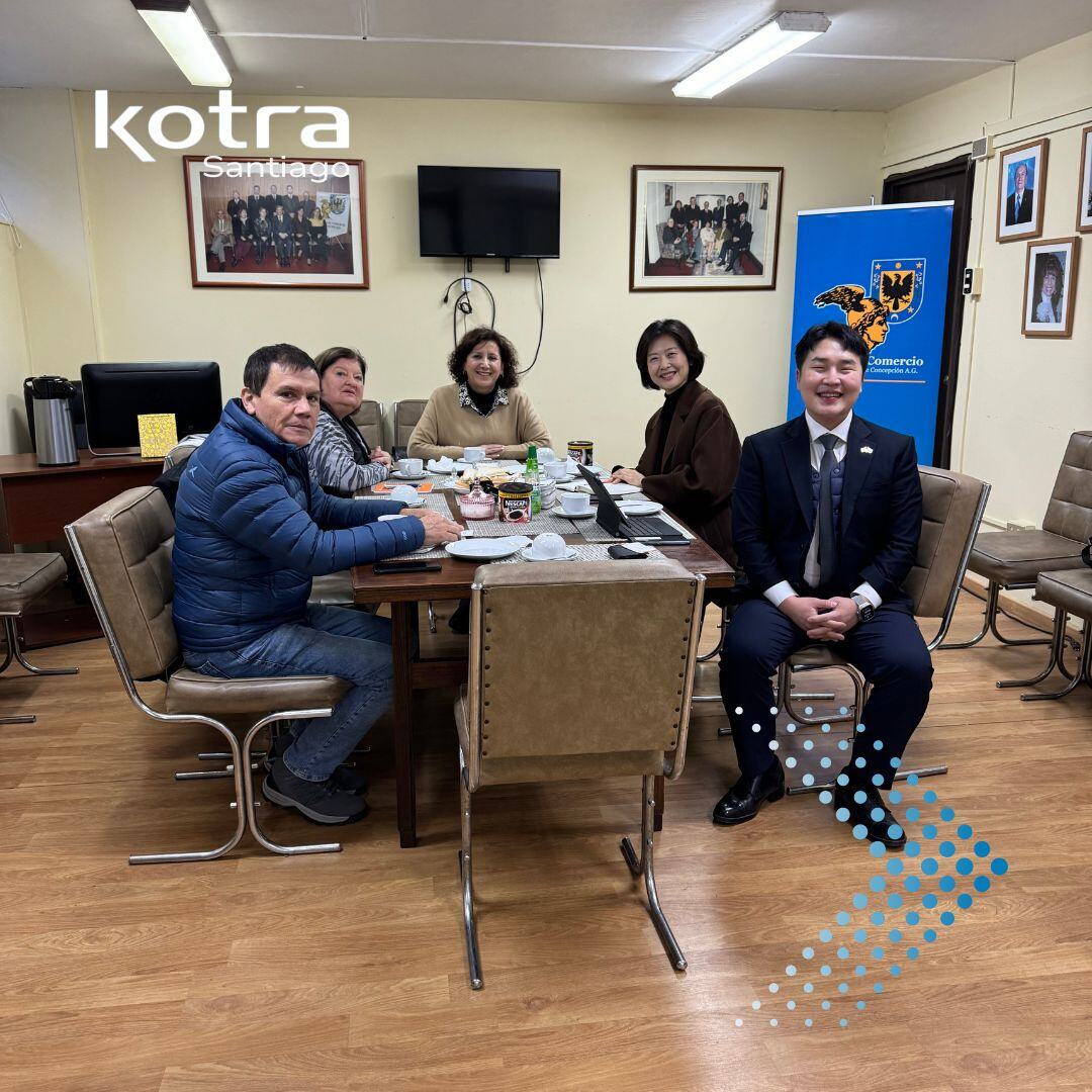 Cámara de Comercio de Concepción y Kotra trabajan en nuevos proyectos